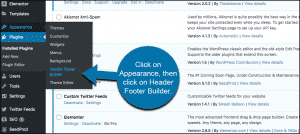 How to Edit Headers and Footers with Elementor in WordPress - GreenGeeks