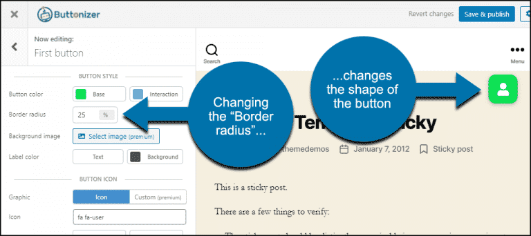 How To Add A Floating Call To Action Button In Wordpress Greengeeks