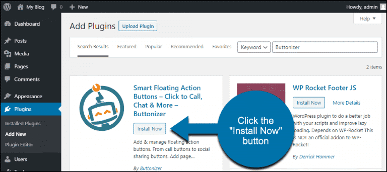 How to Add a Floating Call to Action Button in WordPress - GreenGeeks