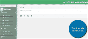 How to Install and Manage OSSN Themes - GreenGeeks