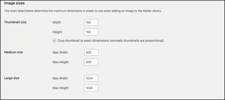 How to Enable New Image Size Options in WordPress - GreenGeeks