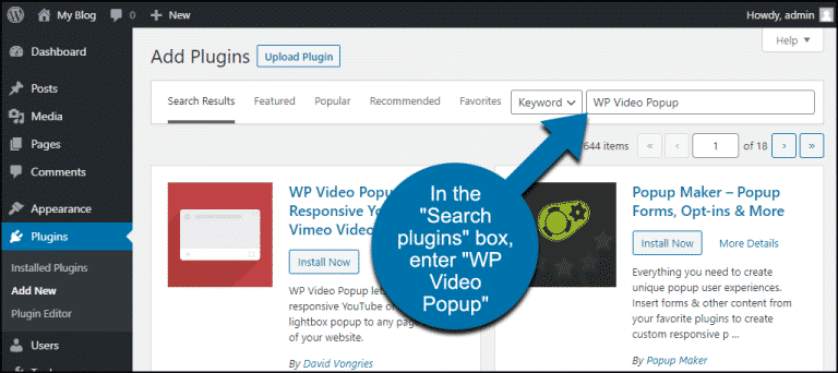 How to Add a Video Popup in WordPress from YouTube or Vimeo - GreenGeeks