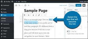How to Create Page Scroll to ID Elements in WordPress - GreenGeeks