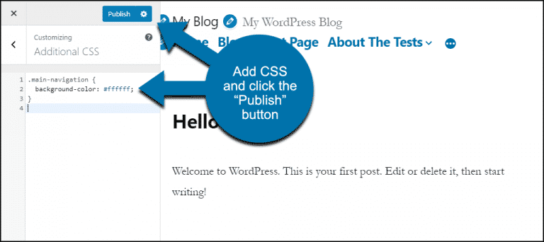 How To Add A Sticky Menu For Floating Navigation In Wordpress Greengeeks