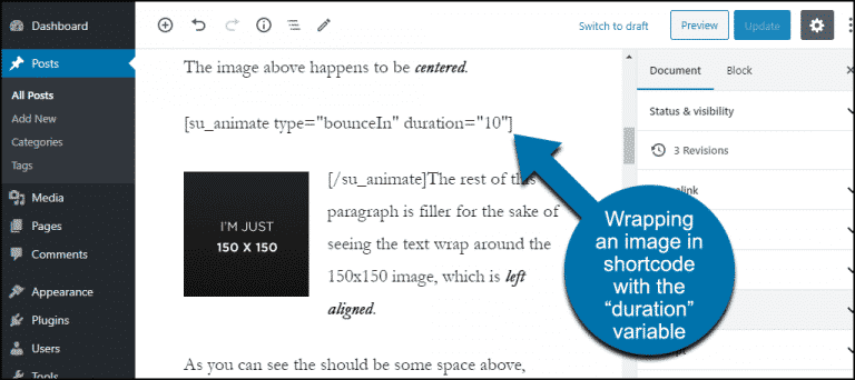 How to Animate Text in WordPress with Shortcodes Ultimate - GreenGeeks