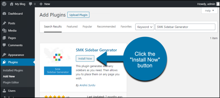 How to Add a Custom Sidebar to Any WordPress Theme - GreenGeeks