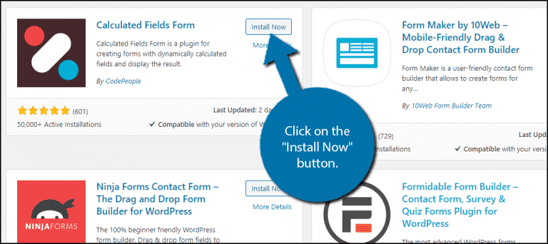 How to Add a Custom Calculator in WordPress with Calculated Fields Form - GreenGeeks