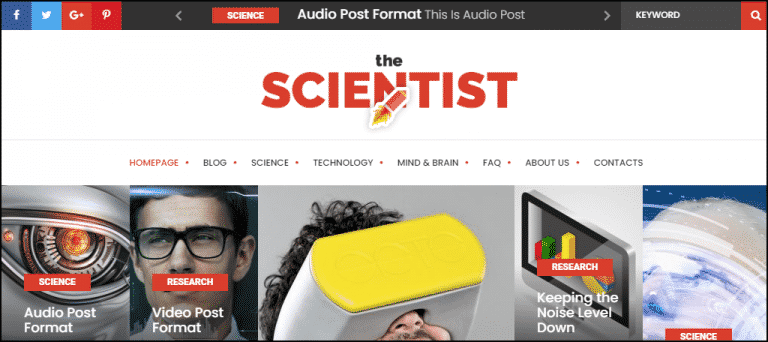 How to Build a Science Blog to Enlighten Minds - GreenGeeks