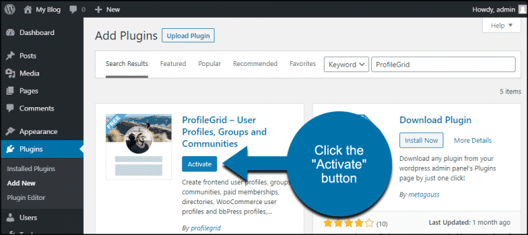 How to Use the WordPress Group Manager Plugin ProfileGrid - GreenGeeks