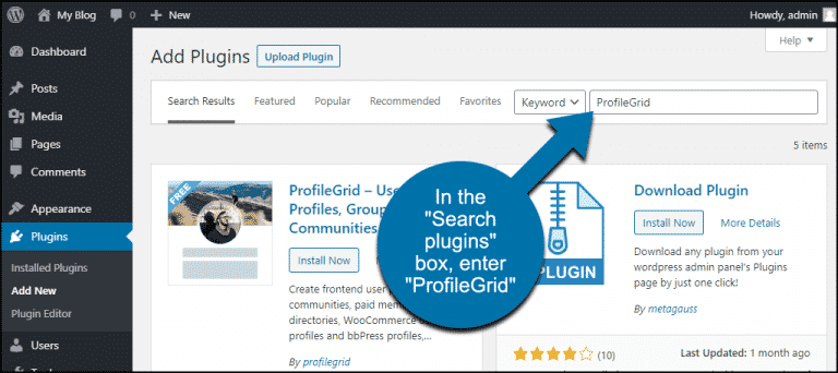 How to Use the WordPress Group Manager Plugin ProfileGrid - GreenGeeks