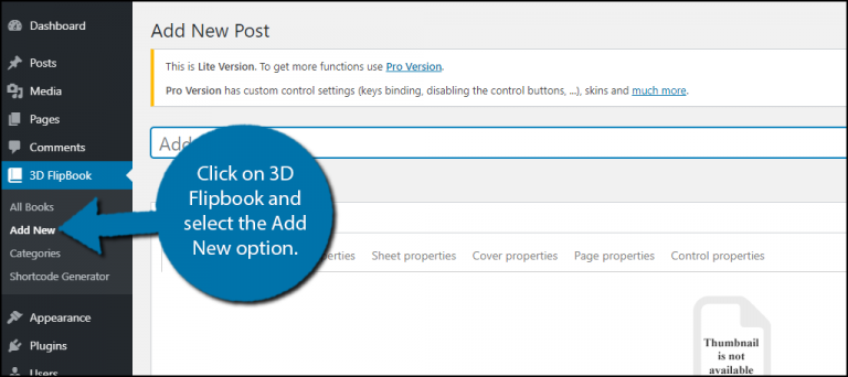 How to Create a 3D PDF Viewer in WordPress with 3D FlipBook - GreenGeeks
