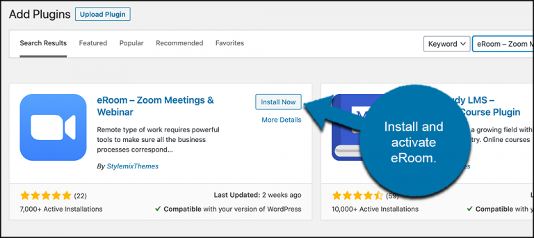 How to Set Up eRoom for Your WordPress Zoom Webinar - GreenGeeks