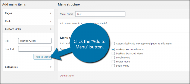 How to Add Social Media Icons to WordPress with Menu Image - GreenGeeks