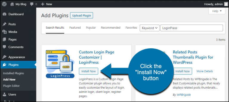 How to Use LoginPress to Customize the WordPress Login Page - GreenGeeks