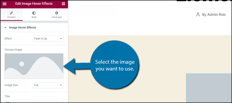 How to Add Image Hover Effects in Elementor with WordPress - GreenGeeks