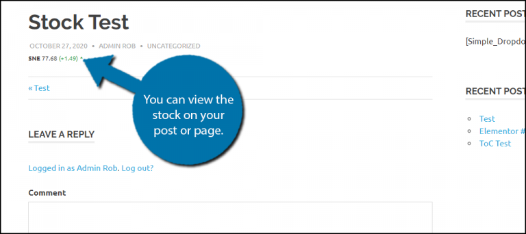 How to Add Live Stock Prices to WordPress with EOD Historical Data ...
