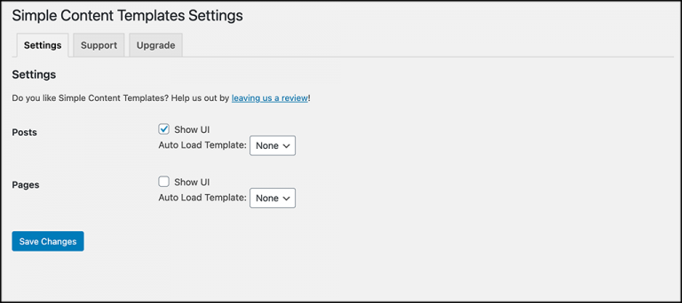 How to Set Up Simple Content Templates in WordPress and Why