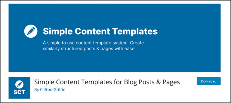 How to Set Up Simple Content Templates in WordPress and Why