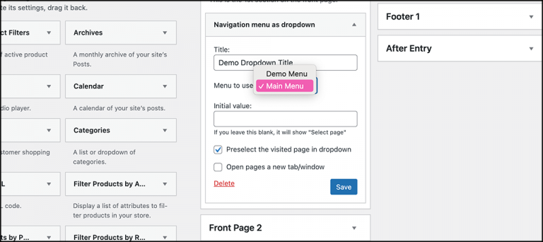 How To Create A Navigation Widget For The Sidebar In Wordpress Greengeeks 1966