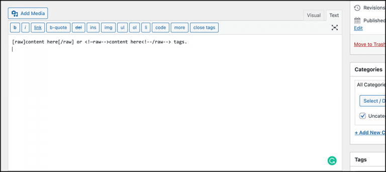 How to Stop WordPress from Auto Formatting HTML in Posts and Pages ...