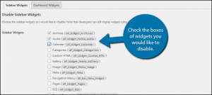 How to Disable and Remove WordPress Widgets - GreenGeeks