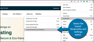 How To Export Your Bookmarks in Chrome - GreenGeeks