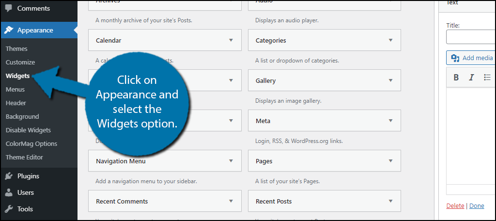 How to Disable and Remove WordPress Widgets - GreenGeeks How to Disable and Remove WordPress Widgets - GreenGeeks