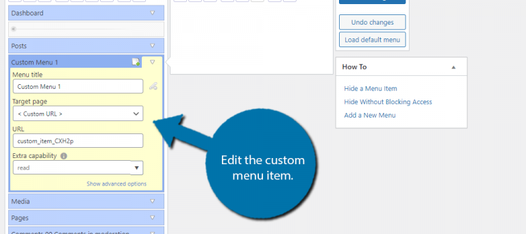 How to Organize the WordPress Backend with Admin Menu Editor