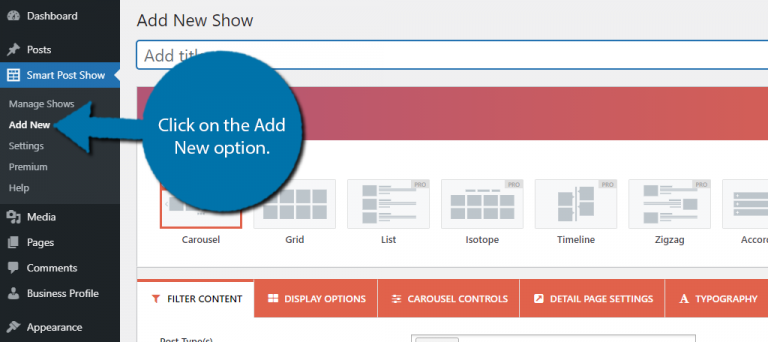 How To Add Post Grids And Carousels With Smart Post In Wordpress
