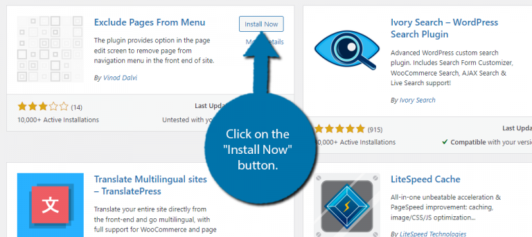 How to Exclude Pages from WordPress Menus - GreenGeeks