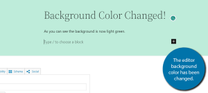 How to Change the Background Color of the WordPress Editor