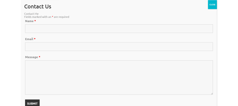 How to Add a Contact Form Popup for WordPress - GreenGeeks