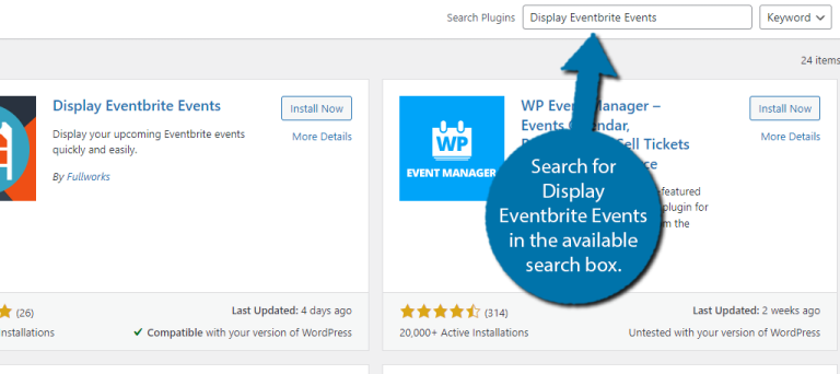 How to Show Eventbrite Events in WordPress